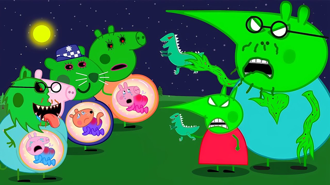 Peppa Pig vs Zombies at the City! | Peppa Pig Funny Animation - YouTube