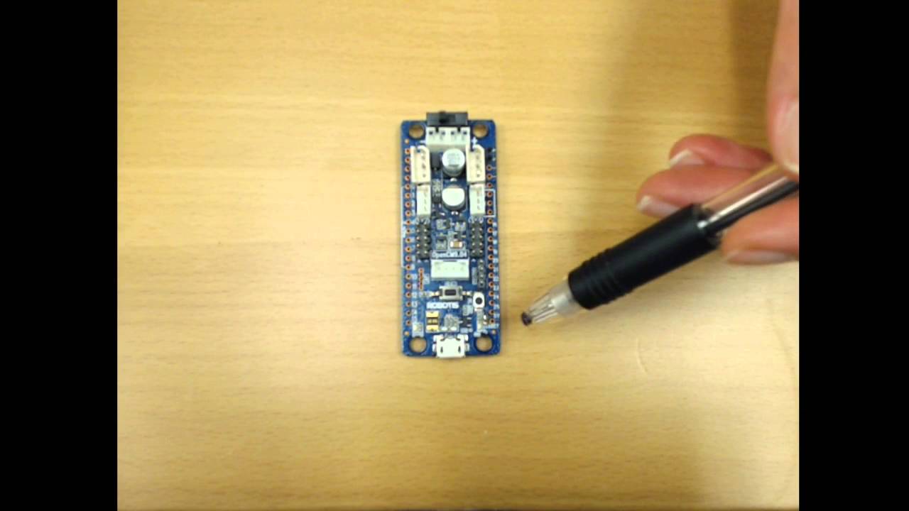 Introduction to the OpenCM9.04 - YouTube