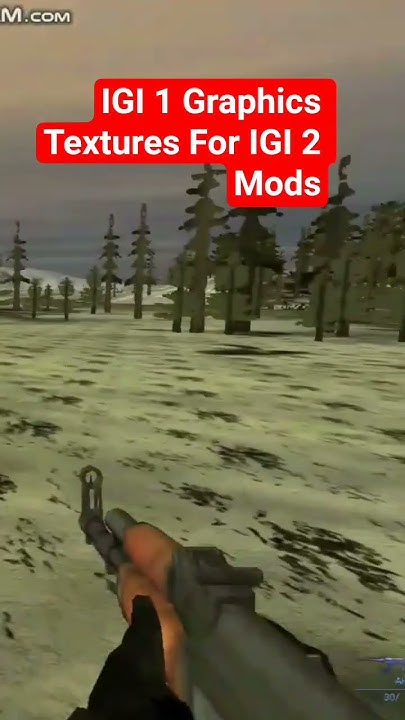 IGI 1 mod graphics Snow and Ice and winter textures editor by The Manager tools - YouTube