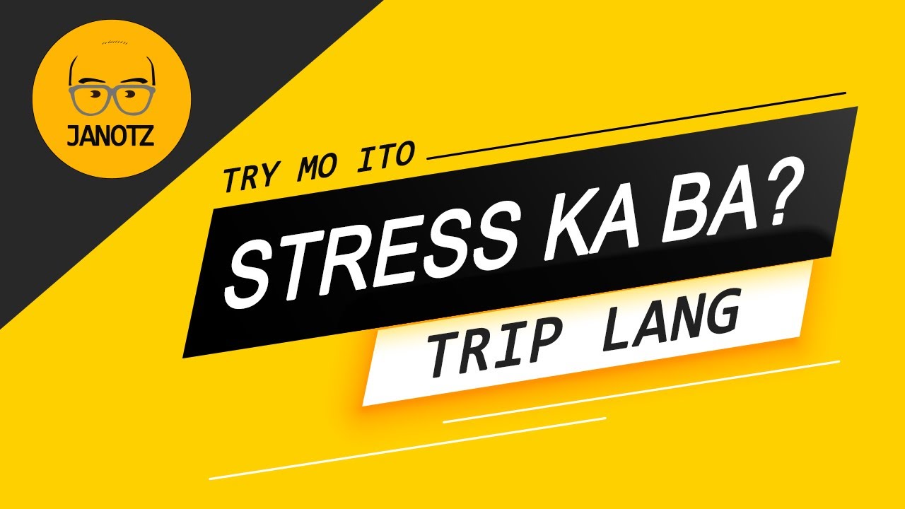 Stress ka ba? - Corny jokes - YouTube