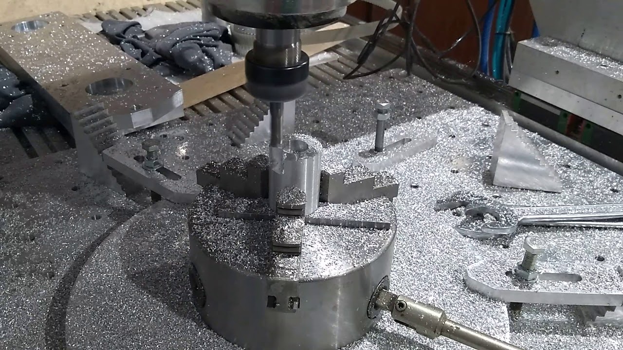 Vyroba pruznej spojky CNC Router - YouTube