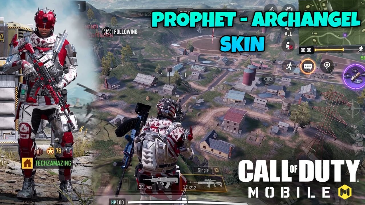 Prophet Archangel (Free Skin) CODM | Call Of Duty Mobile Solo Squad Gameplay - YouTube