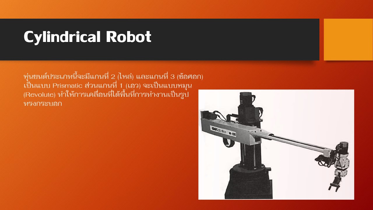 B6022822 Cylindrical Robot - YouTube