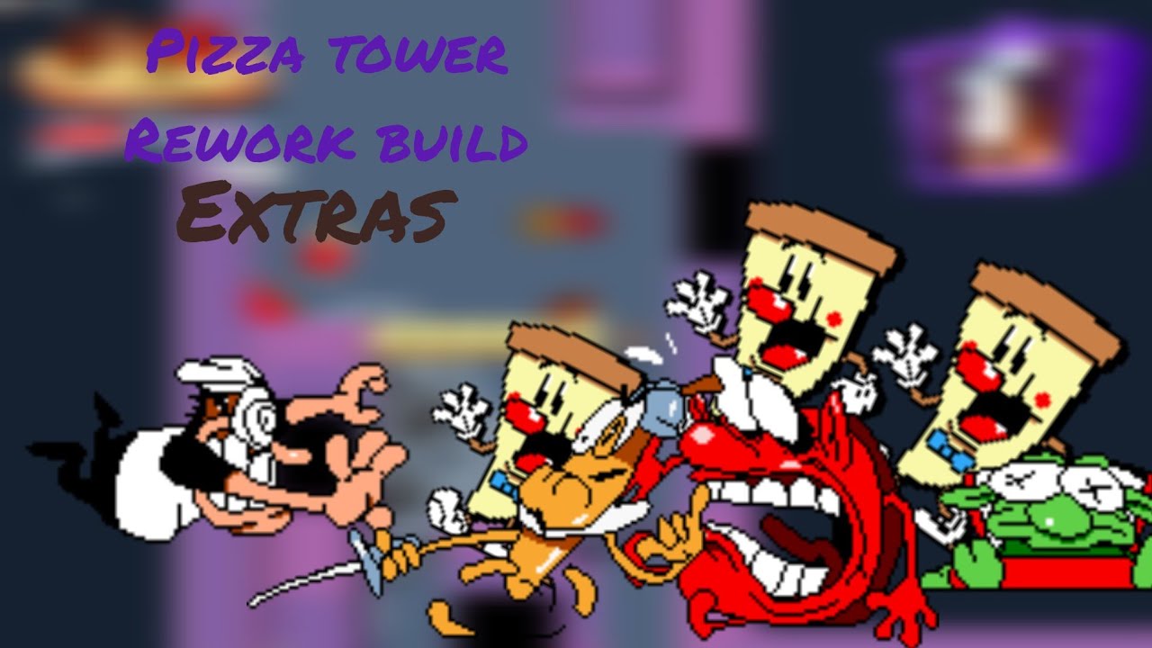 pizza tower rework build extra todas as fases - YouTube