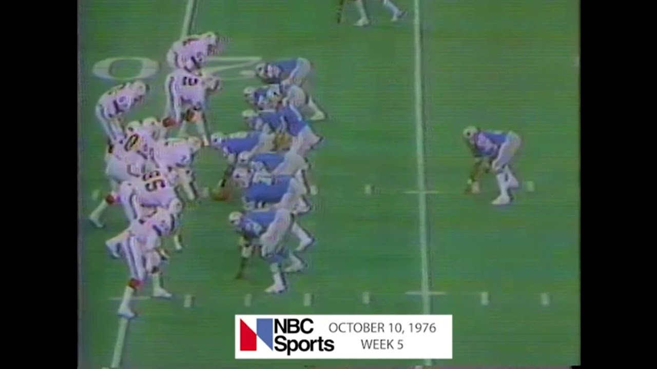 1976-10-10 NFL Highlights - YouTube