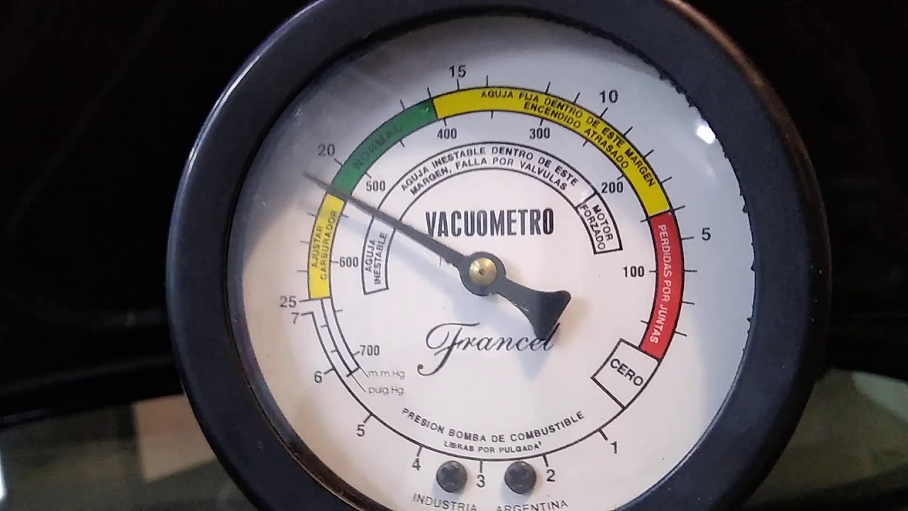Uso del vacuometro.....Parte 2 - YouTube