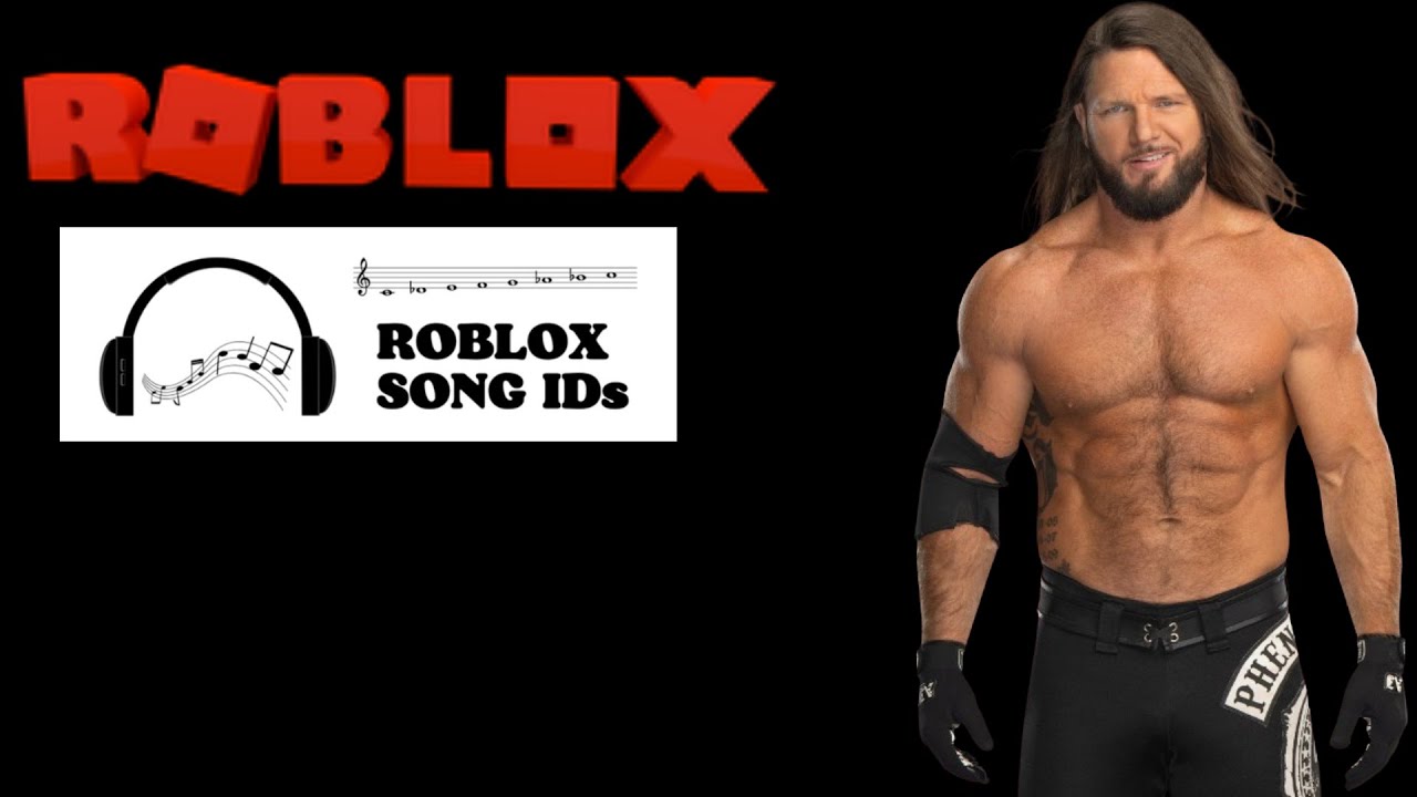 ROBLOX WRESTLING 2025: Aj Styles Theme Songs Codes WORKING - YouTube