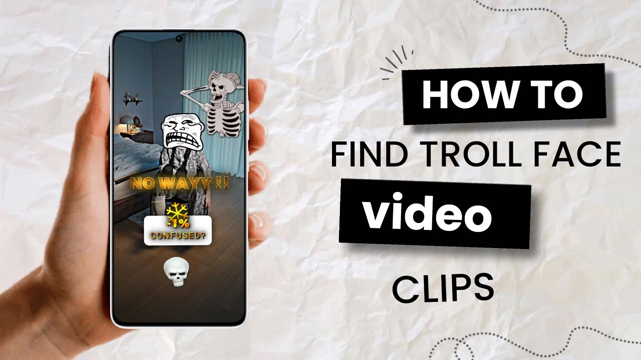 How To Find Troll Face Video #trollface - YouTube