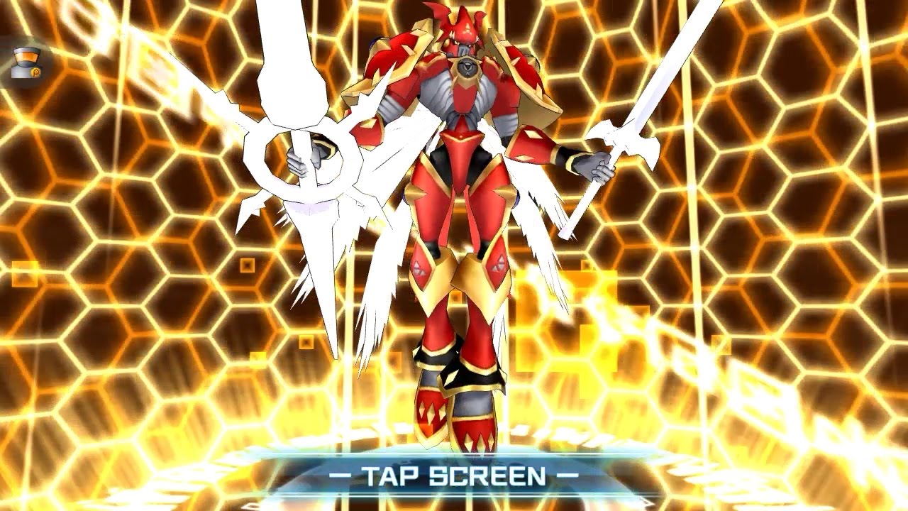 Digimon Linkz Gallantmon(Dukemon) Evolution Gallantmon Crimson Mode ...