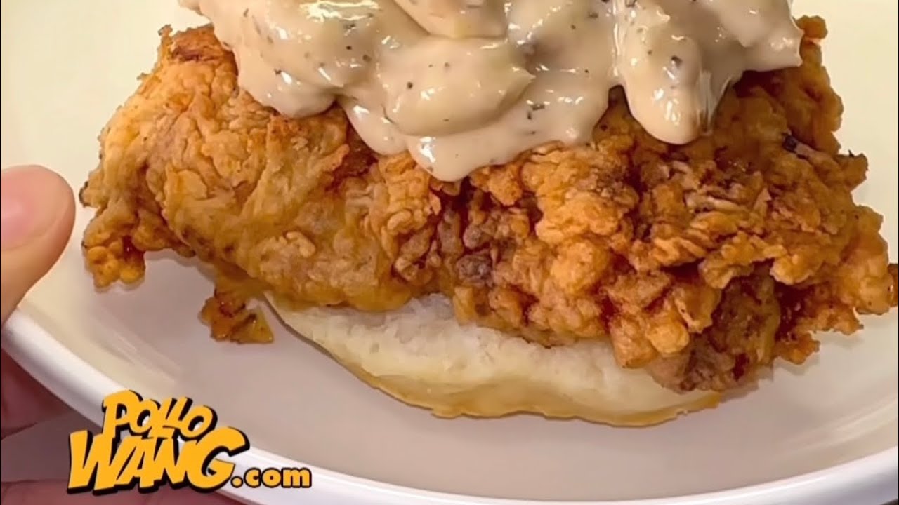 Pollo Wang Podcast: Preview Fried Steak with Gravy - YouTube