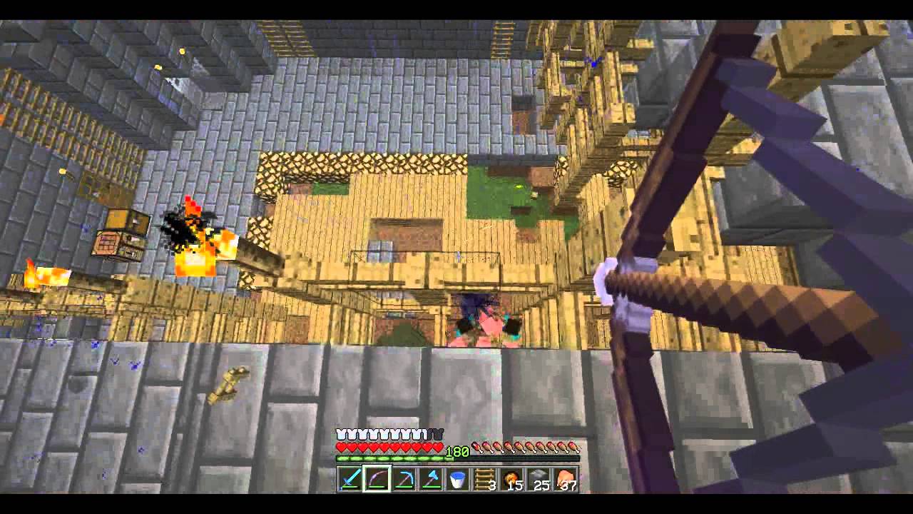 Minecraft: Invasion Mod - Episode 7 | TNT Solves all your mob problems ...