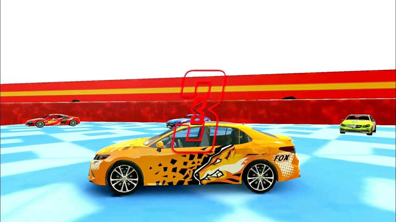 Car stunt game 2023/ghari race car - YouTube