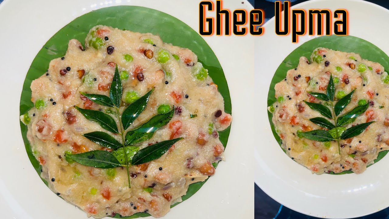 Ghee Upma | Sooji Upma Recipe | Rava Upma | healthy breakfast | Easy ...
