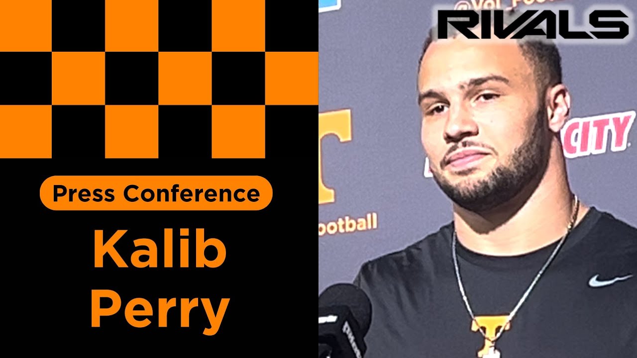 Tennessee football LB Kalib Perry talks Kentucky, battle vs. home-state ...