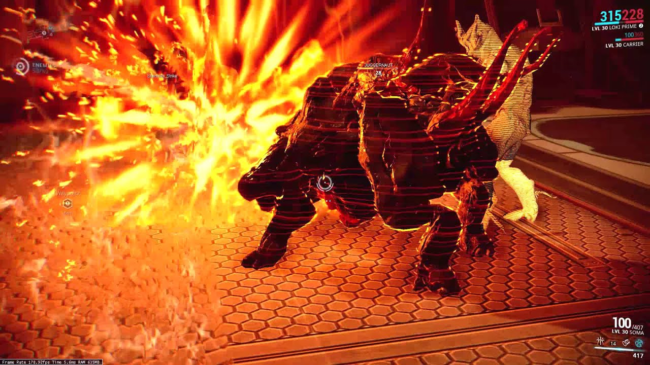 Warframe | Juggernaut Bile Sac - YouTube