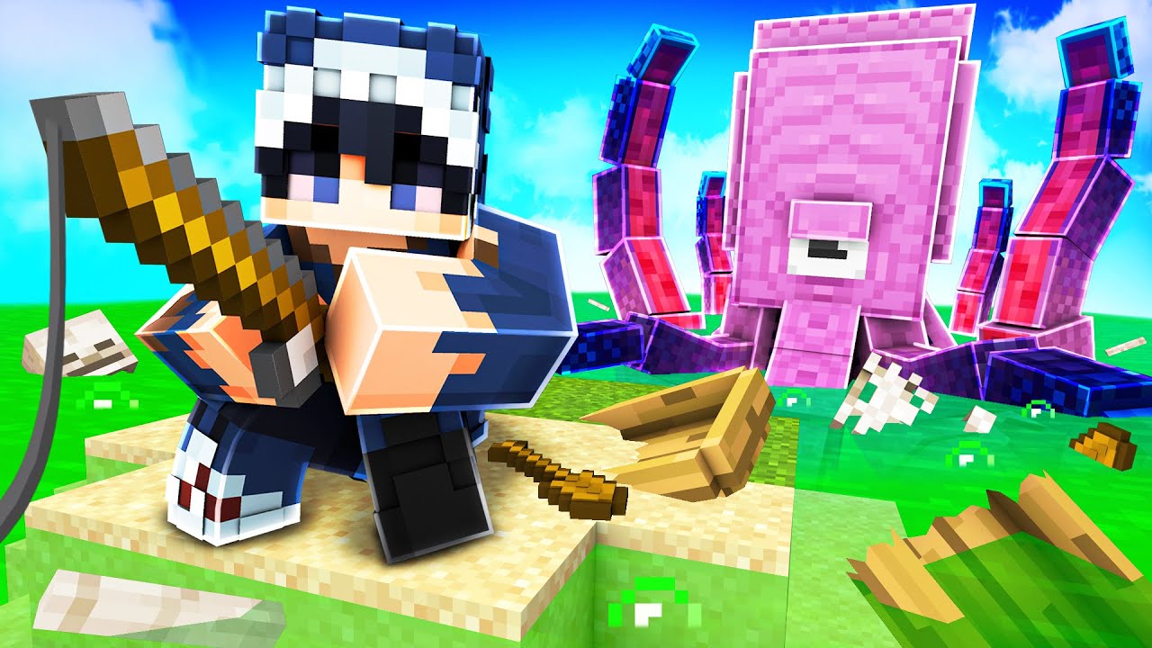 Minecraft auf einer EINSAMEN INSEL... (WASSER = GIFTIG) - YouTube