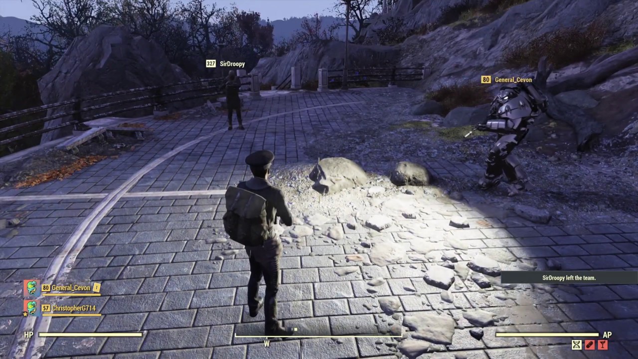 Fallout 76 Team PvP broken after Update 20 - YouTube