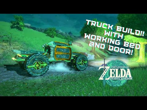 Zelda Tears of the Kingdom Truck build with a working truck bed and a ...