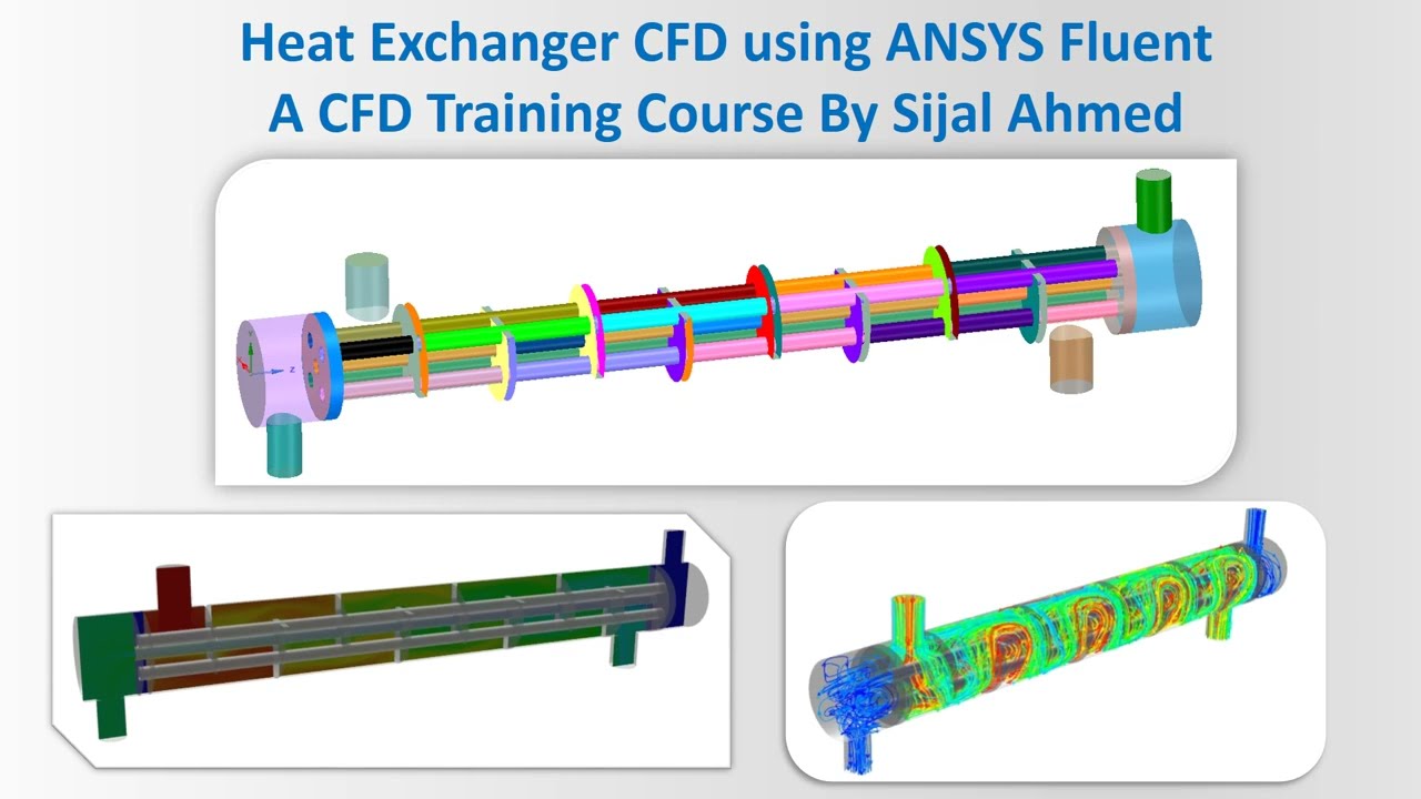 Shell and Tube CFD Analysis - YouTube