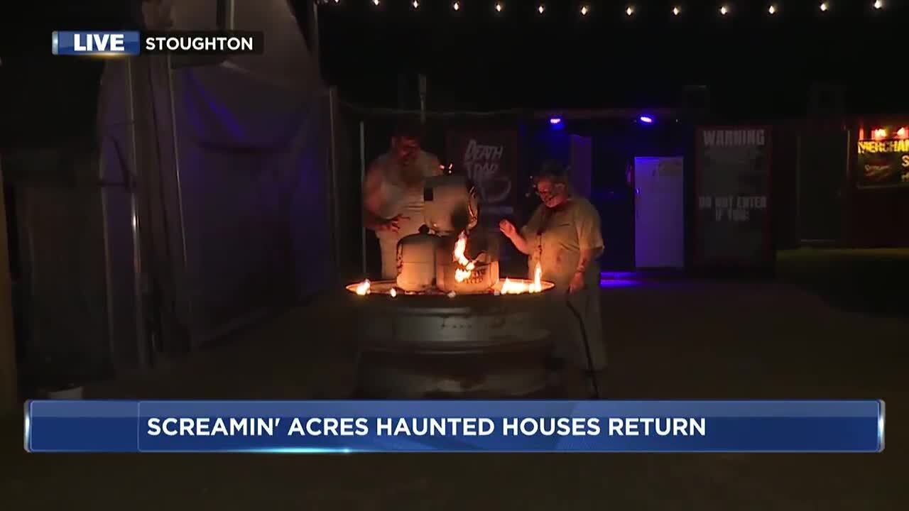 Screamin' Acres in Stoughton to open for 13th season - YouTube
