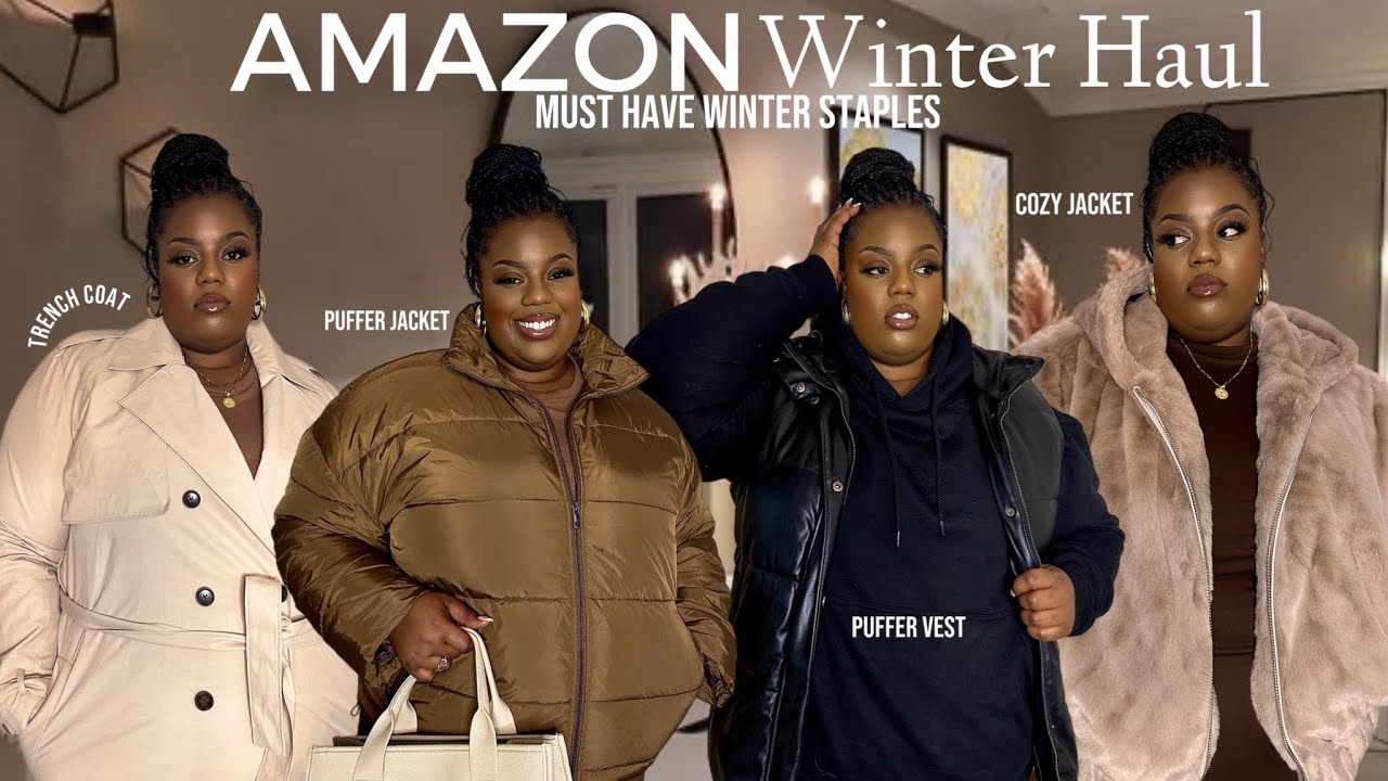 Amazon Winter Jacket Haul - YouTube