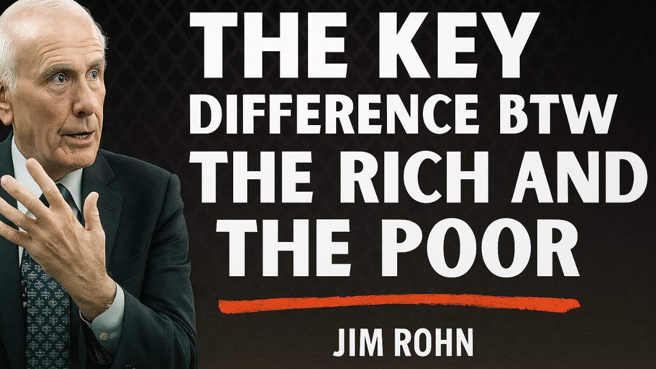 The Key Difference Between the Rich and the Poor | Jim Riseology - YouTube