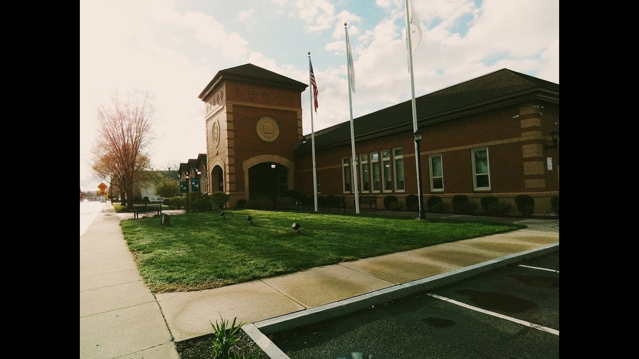 A Drive around the Chicopee Center Neighborhood in Massachusetts - YouTube