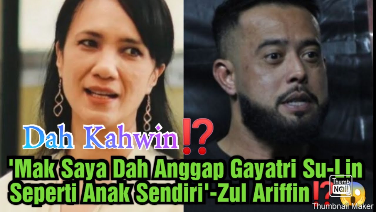 Zul Ariffin, Gayatri Su-Lin sudah berkahwin⁉️Ini Respon tuan punya ...