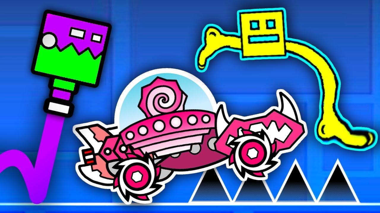 Geometry Dash Fan Vehicles: Worst to Best! - YouTube
