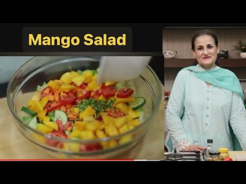 Easy Mango Salad Recipe by Samia's Cooking Hub - YouTube