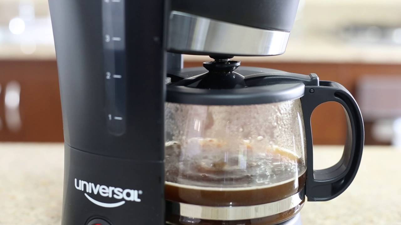 Cafetera 6 Tazas Universal - YouTube