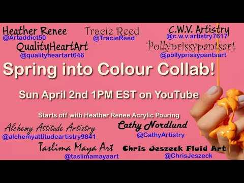 Spring Into Color Collab!! - YouTube