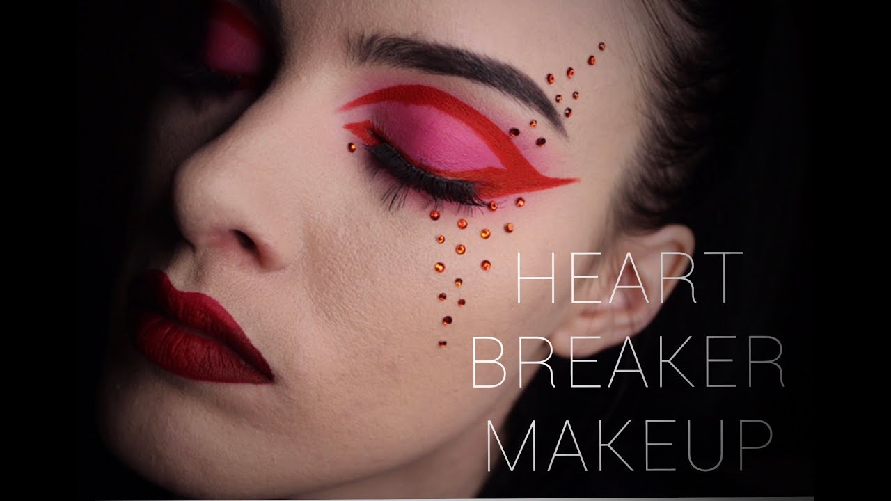 HEARTBREAKER MAKEUP - YouTube
