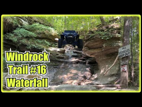 Windrock trail 16 / Waterfall / @RockBottomRiders / Kawasaki KRX - YouTube