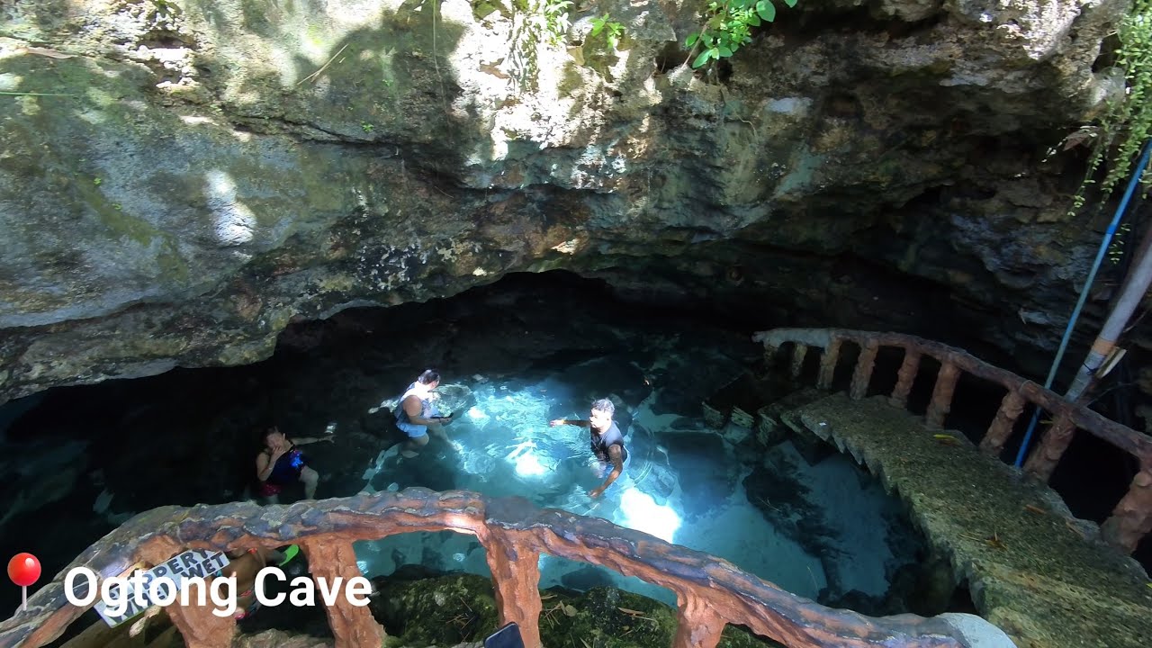 Ogtong Cave at Santa Fe Beach Club, Bantayan Island - YouTube