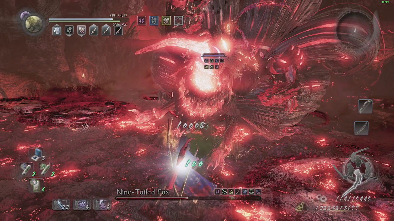 Nioh Abyss - 60 Nine-Tailed Fox | 인왕 무간지옥 - 60 구미호 - YouTube