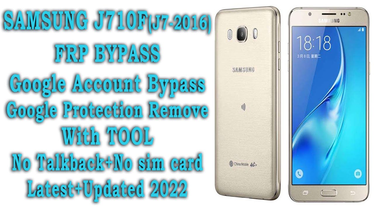 SAMSUNG j710F FRP BYPASS || SAMSUNG J7(2016)GOOGLE ACCOUNT BYPASS with ...