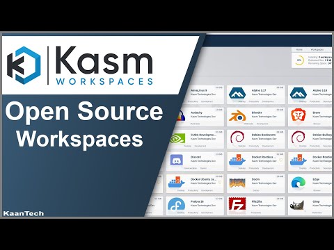 Kasm Workspaces Container Streaming Platform mit Docker und Docker Compose