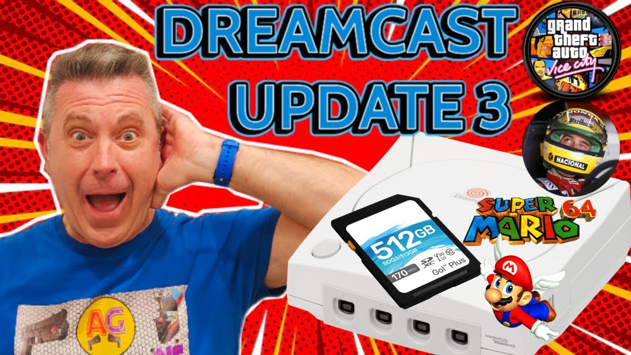 Dreamcast Update 3!! - Super Mario 64, GTA Vice City y Ayrton Senna en ...