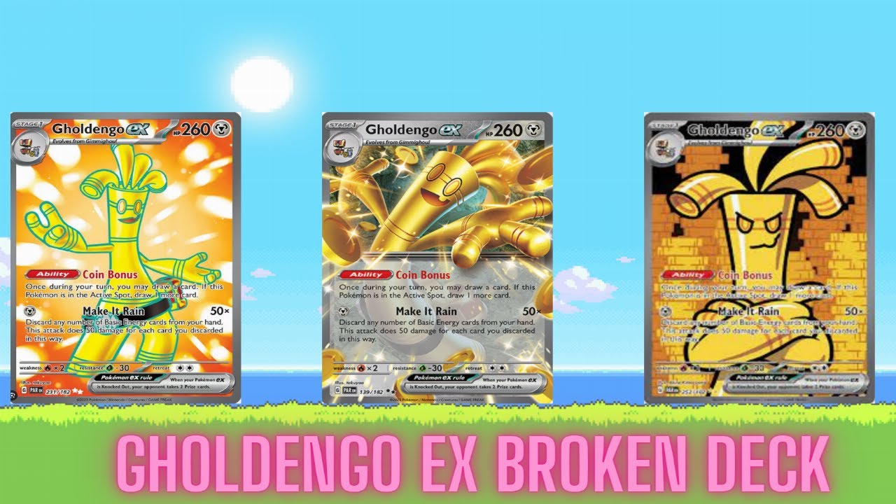 🏆 Gholdengo EX Dominance: Championship-Grade Deck for Pokémon TCG - YouTube