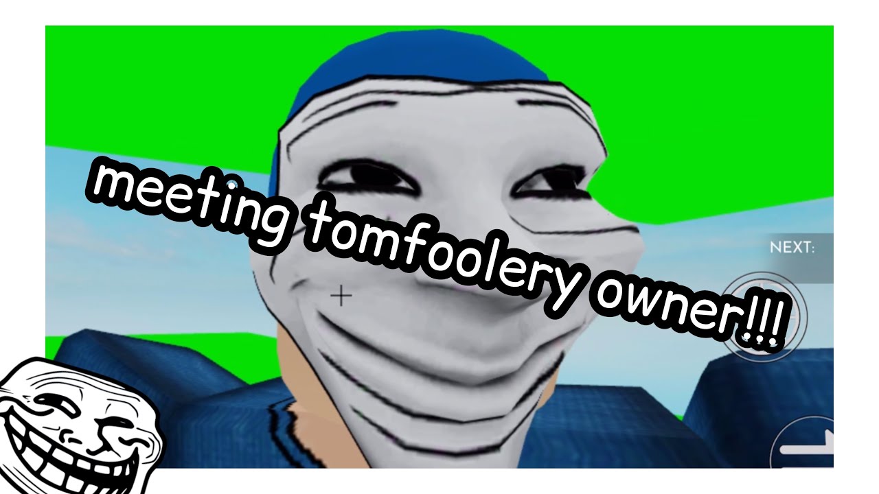 meeting tomfoolery guy (roblox arsenal) - YouTube