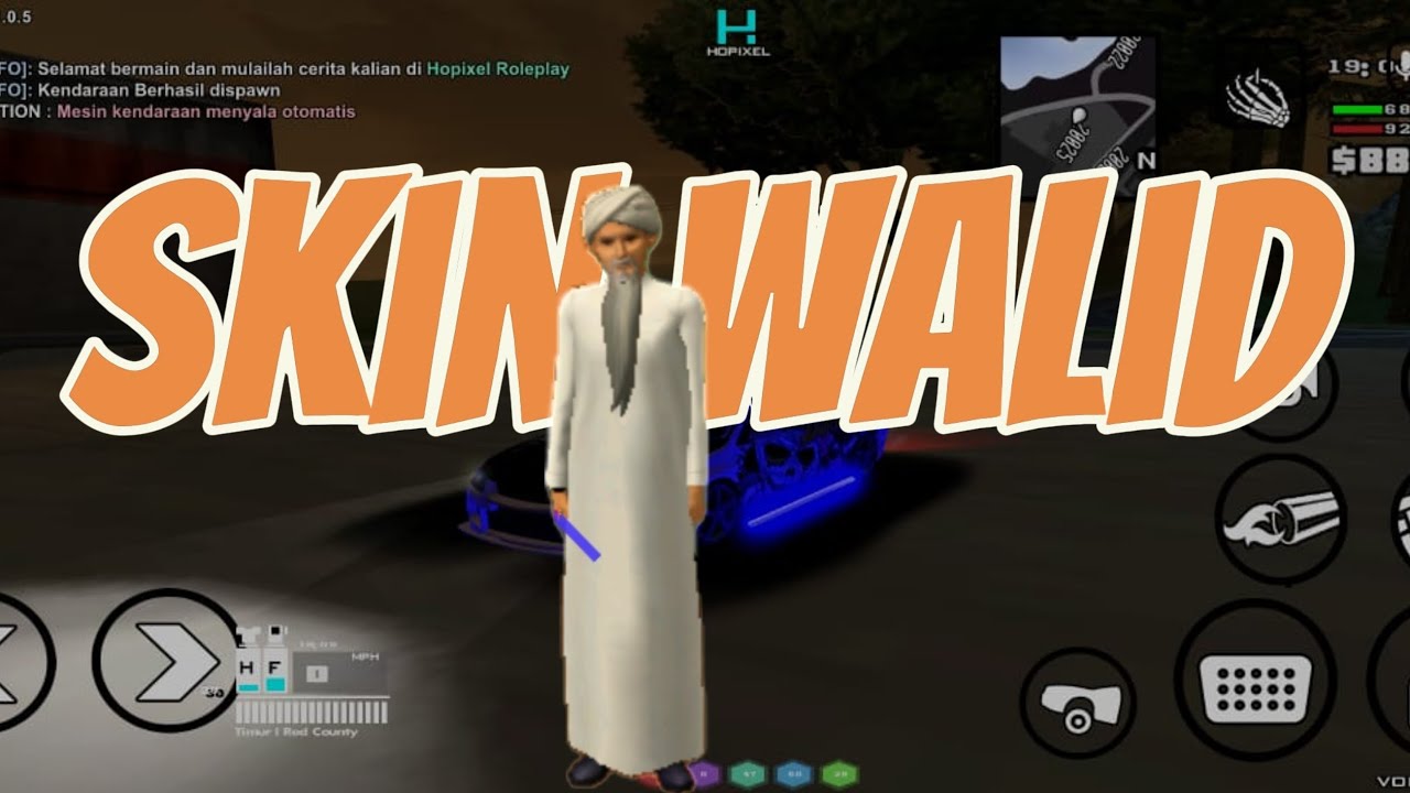 SHERE SKIN WALID GTA SAMP ANDROID - YouTube