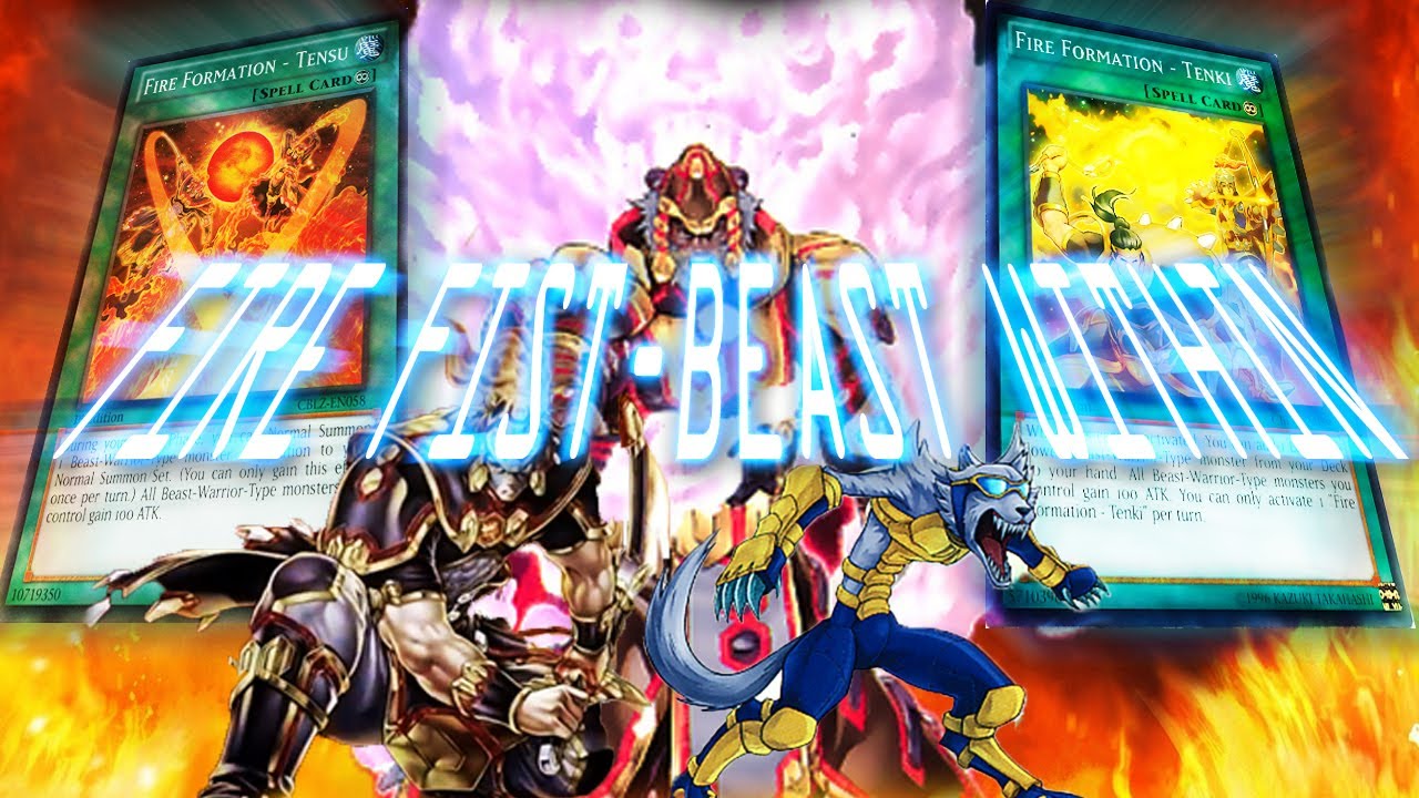 Yugioh: Fire Fist-Beast Within And Deck Profile - YouTube