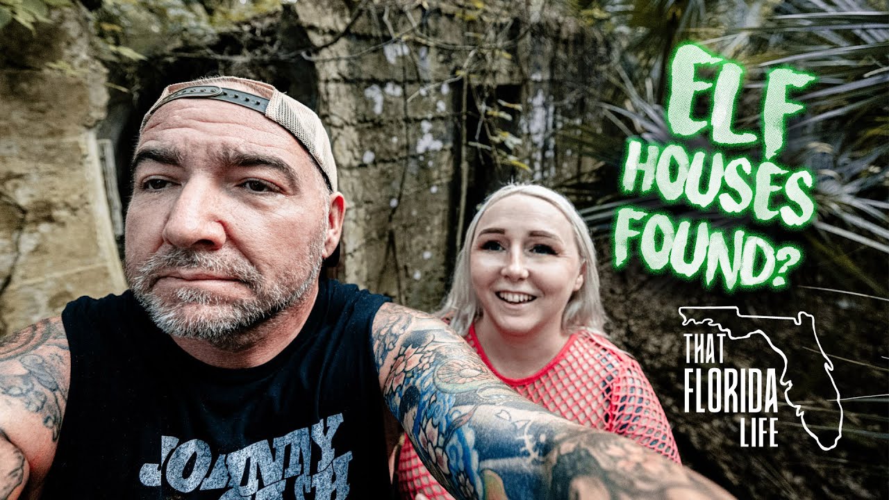 Abandoned Elf Houses in Oak Hill, Florida - YouTube