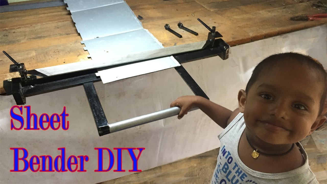 Sheet Metal Bender DIY | How to Make a Sheet Bender - YouTube