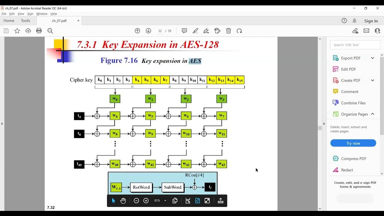 AES-Key Expansion - YouTube