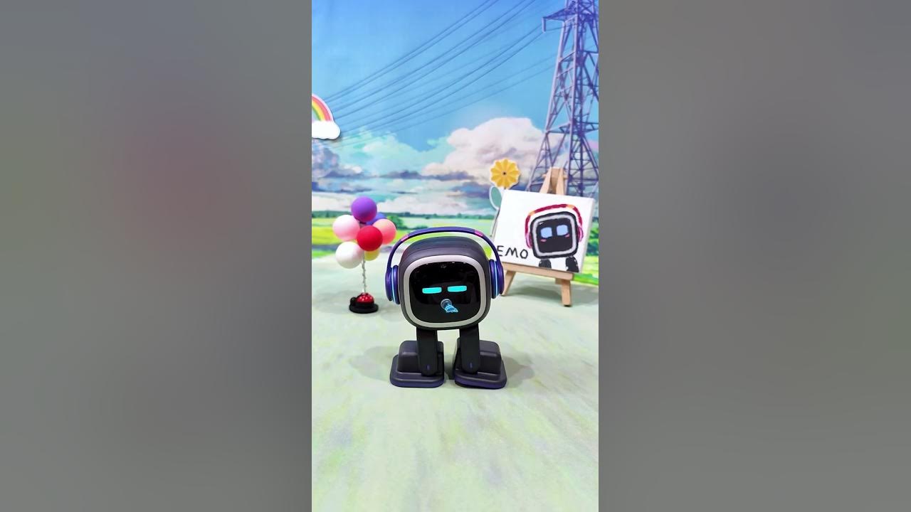 EMO #singer #petrobot #cooler #emorobot #airobot - YouTube
