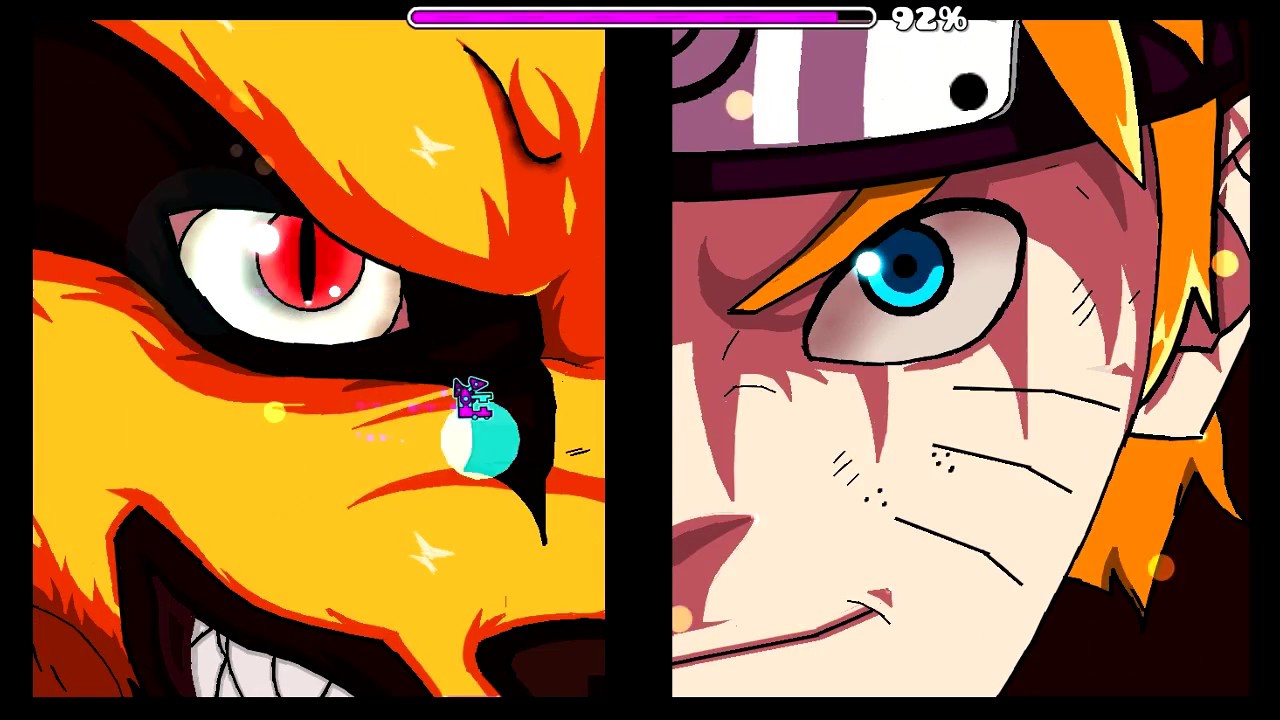 ANIME IN GEOMETRY DASH?! Cartoon Network - by - Rock3ro (Geometry Dash ...