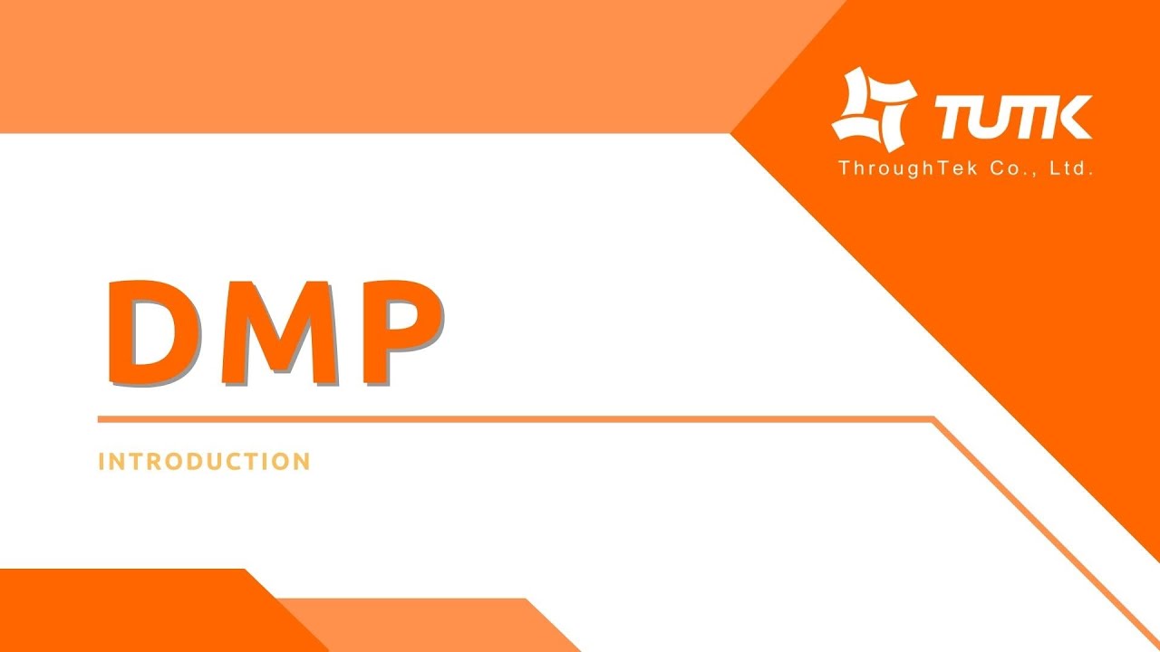 DMP (Data/Device Management Platform) - YouTube