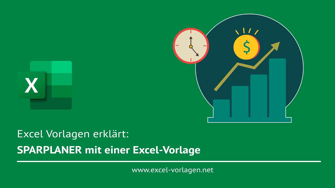 💰 Sparziel erreichen leicht gemacht – Kostenlose Excel-Sparplan-Vorlage ...